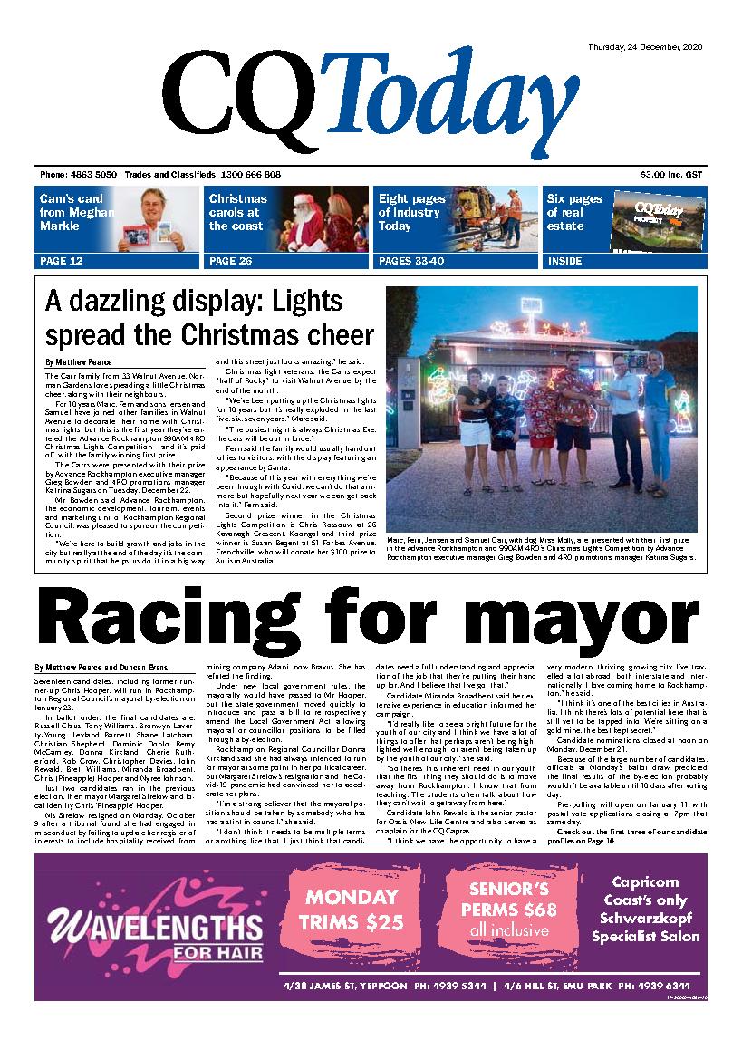 CQ Today – 24th December 2020 - Central Queensland Today