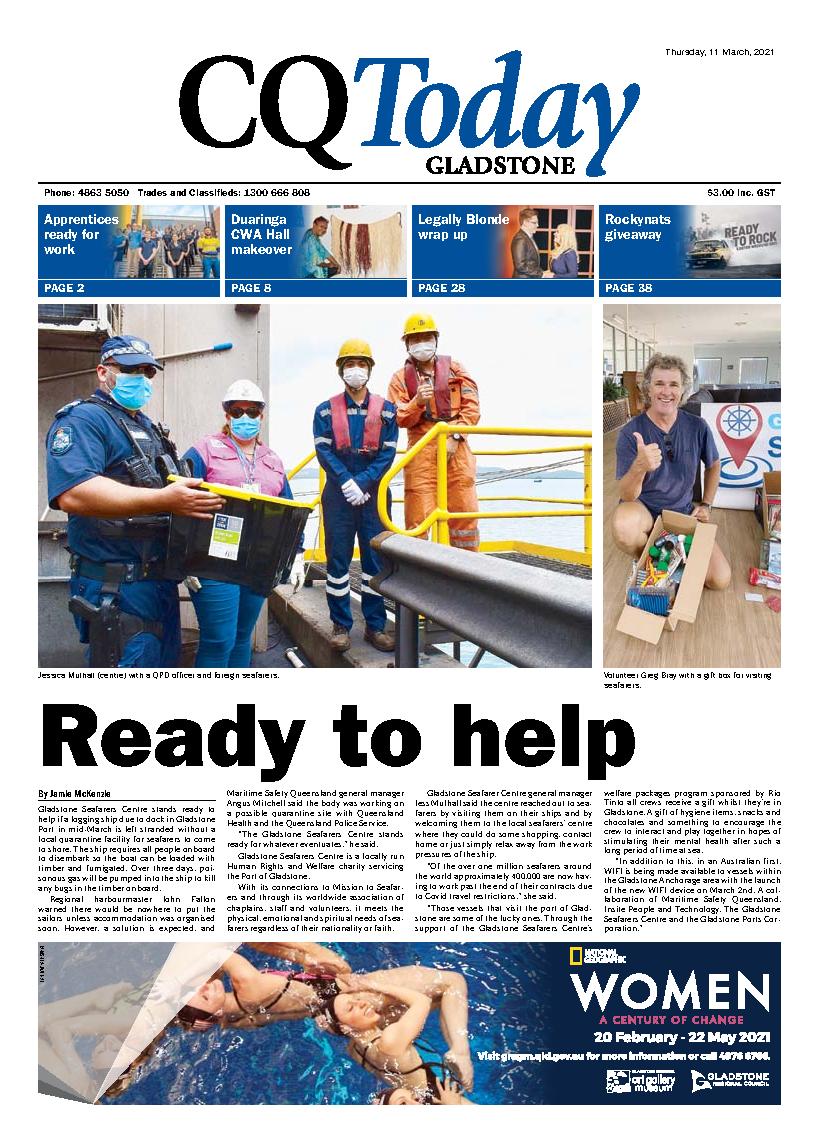 CQ Today Gladstone – 11th March 2021 - Central Queensland Today