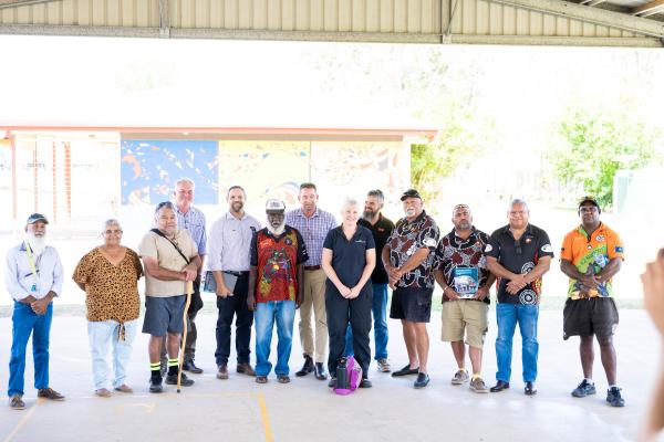 The community of Woorabinda celebrated the launch of a new Indigenous ...