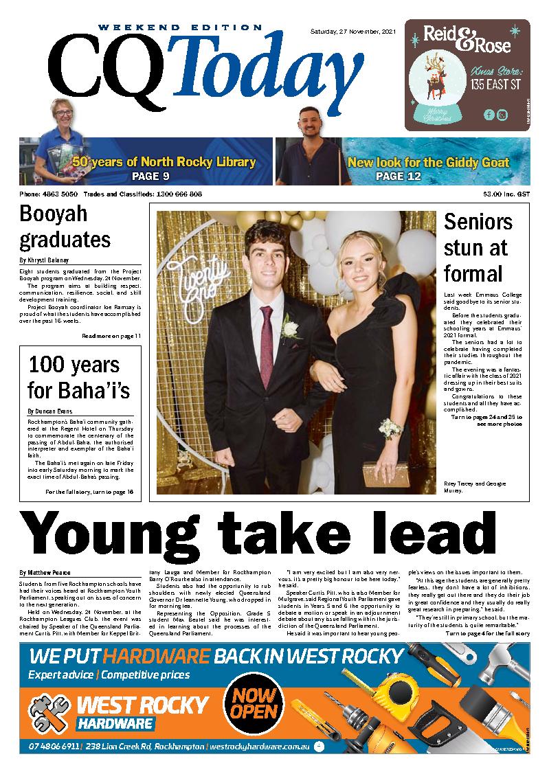 CQ Today Weekend - 27th November 2021 - Central Queensland Today