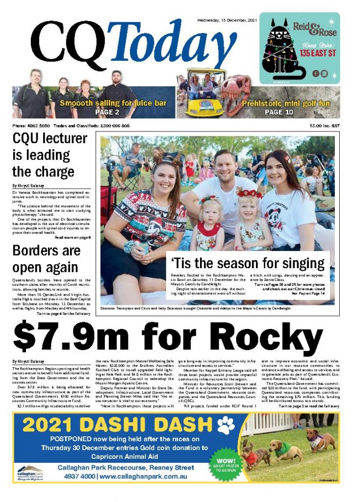 CQ Today - 15th December 2021 - Central Queensland Today