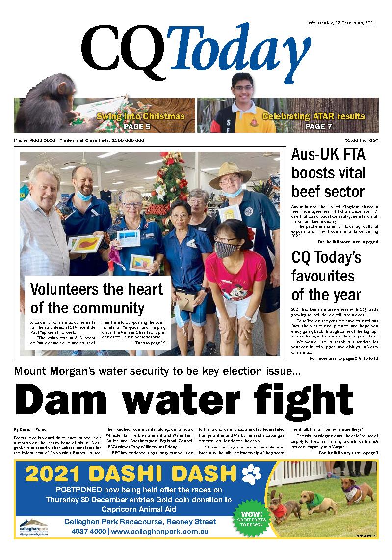 CQ Today - 22nd December 2021 - Central Queensland Today