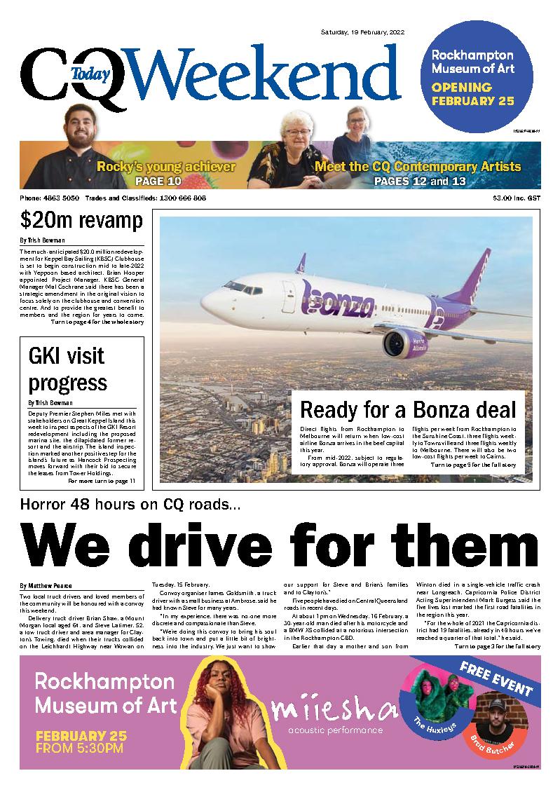 CQ Today Weekend - 19th February 2022 - Central Queensland Today