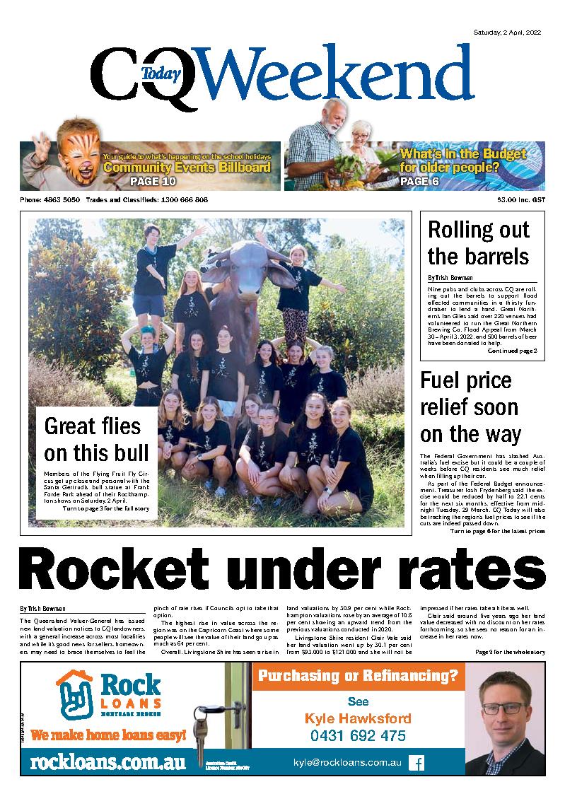 CQ Today Weekend - 2nd April 2022 - Central Queensland Today