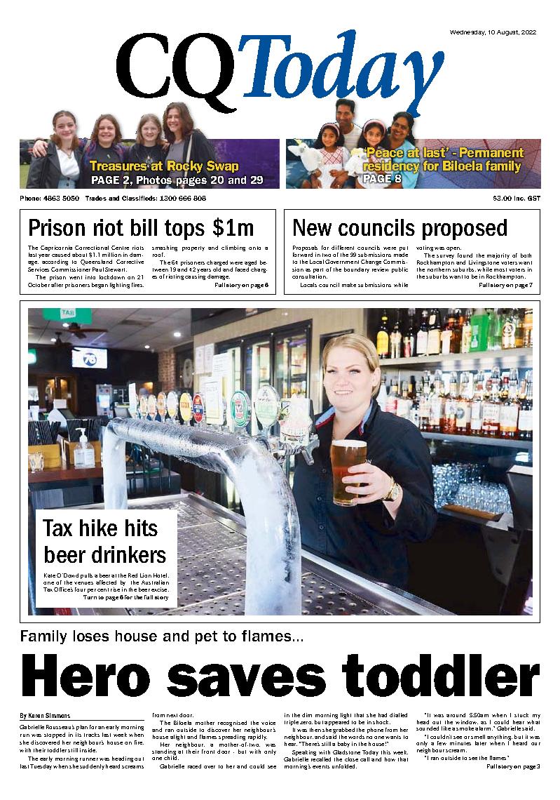 CQ Today - 10th August 2022 - Central Queensland Today