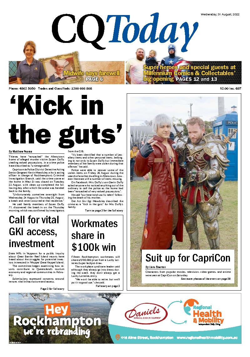 CQ Today - 31st August 2022 - Central Queensland Today