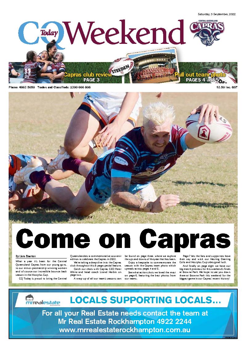 CQ Today Weekend - 3rd September 2022 - Central Queensland Today