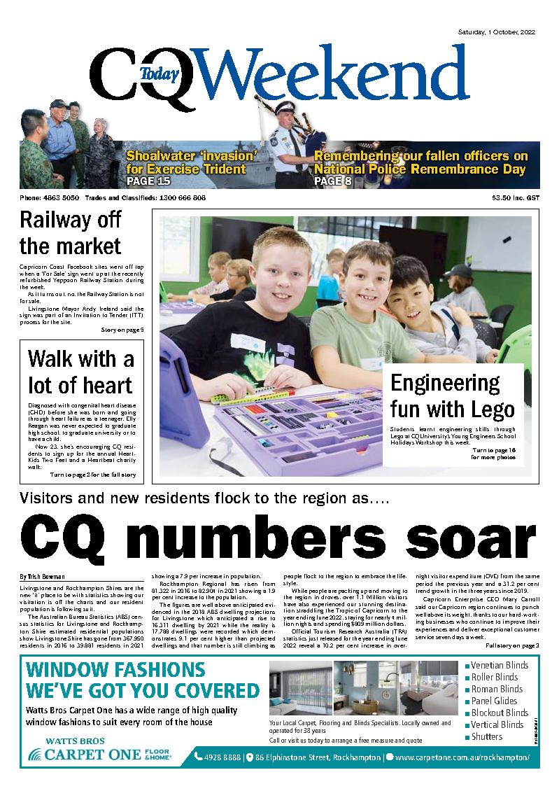 CQ Today Weekend - 1st October 2022 - Central Queensland Today