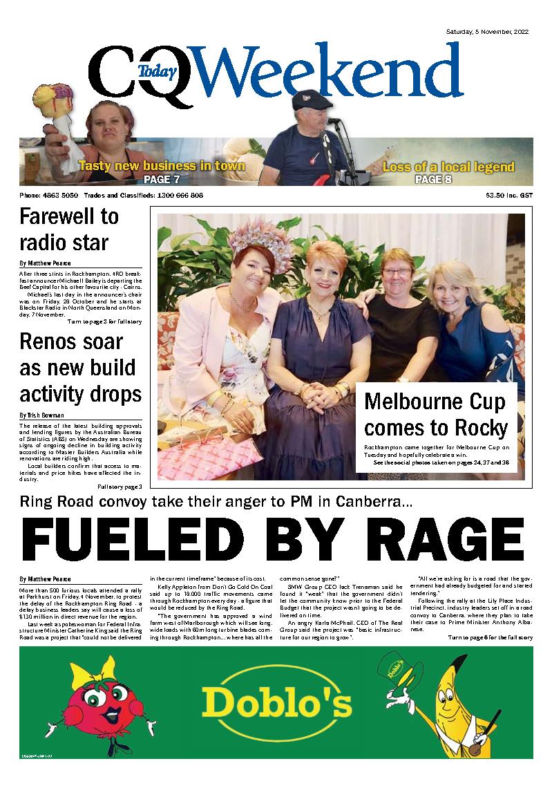 CQ Today Weekend - 5th November 2022 - Central Queensland Today