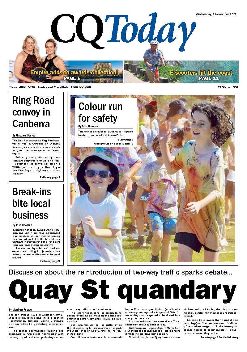 CQ Today - 9th November 2022 - Central Queensland Today