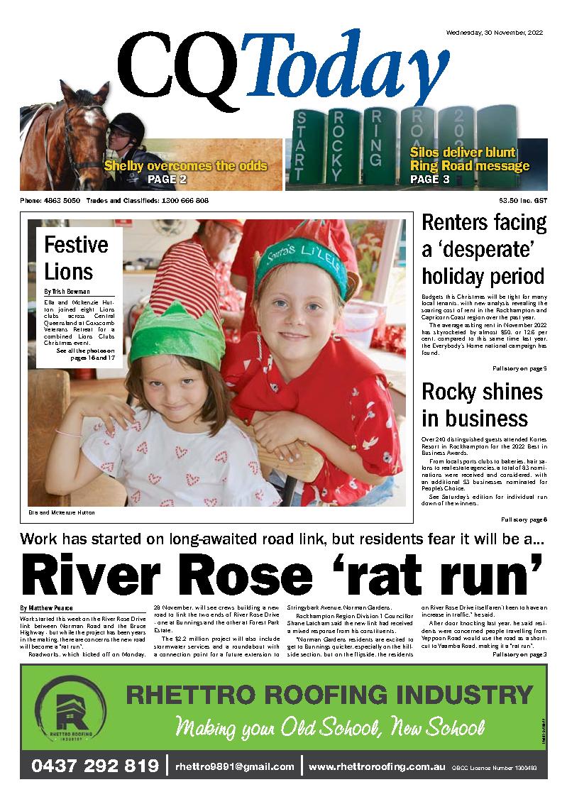CQ Today - 30th November 2022 - Central Queensland Today