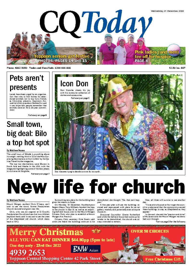 CQ Today – 21st December 2022 - Central Queensland Today