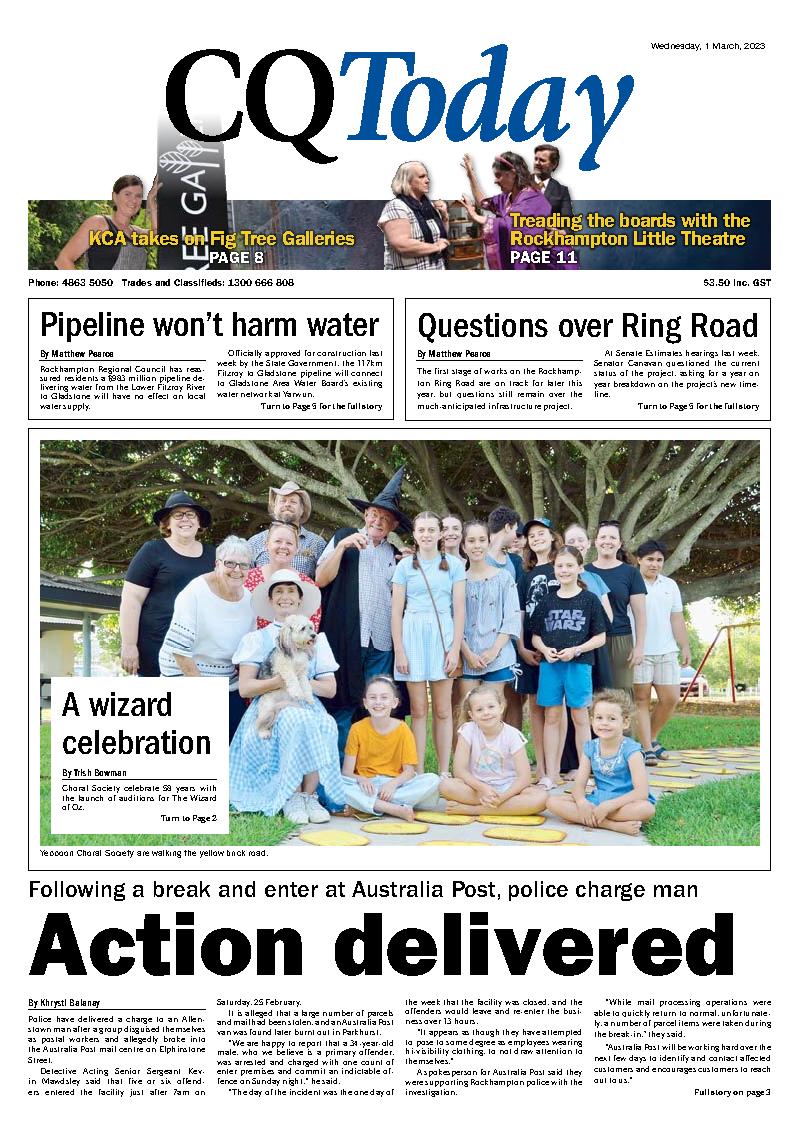 CQ Today - 1st March 2023 - Central Queensland Today