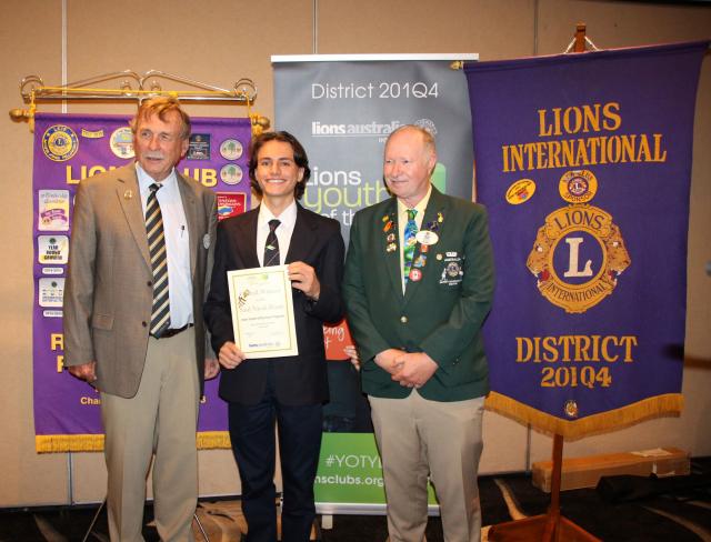 Lions Youth of the year - Central Queensland Today