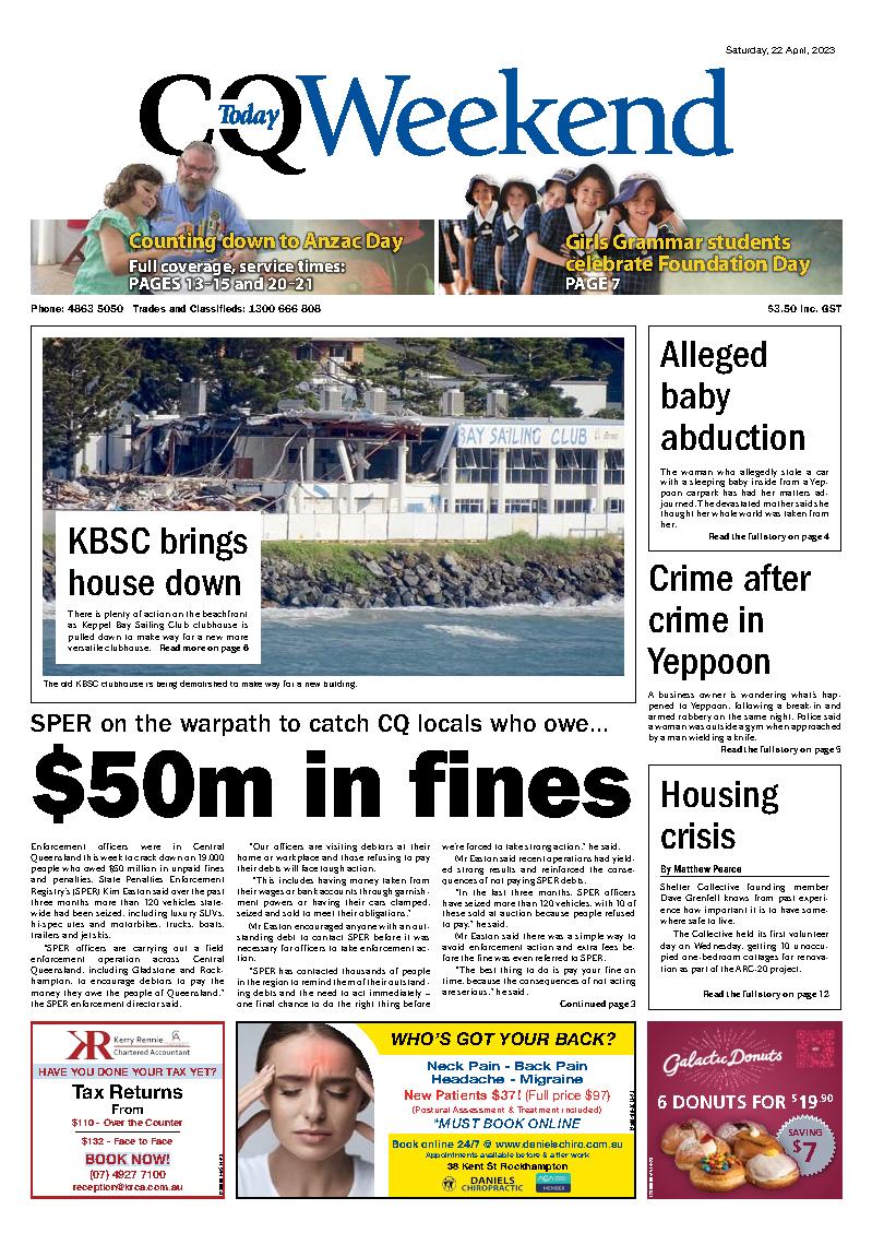 CQ Today Weekend - 22nd April 2023 - Central Queensland Today