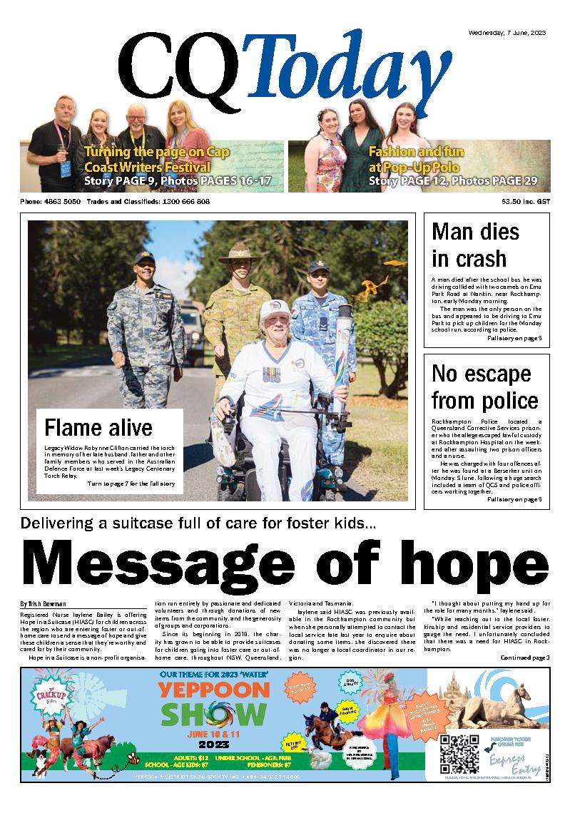 CQ Today - 7th June 2023 - Central Queensland Today