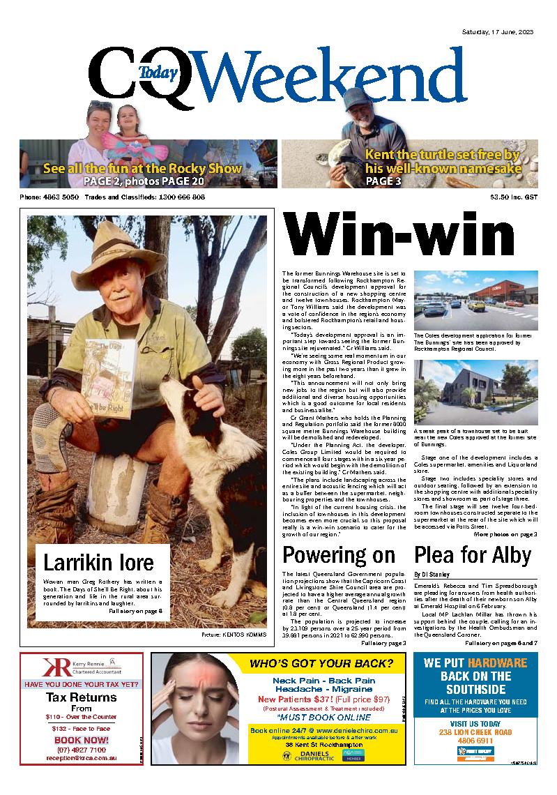 CQ Today Weekend - 17th June 2023 - Central Queensland Today