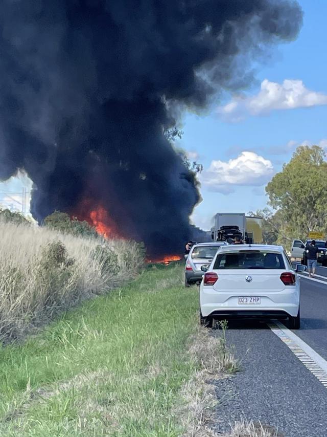 UPDATE: Highway mayhem at Bajool - Central Queensland Today