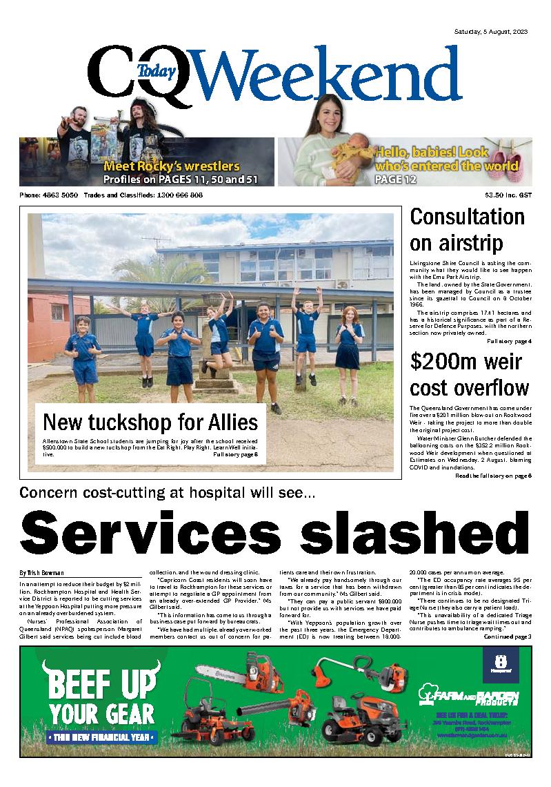 CQ Today Weekend - 5th August 2023 - Central Queensland Today