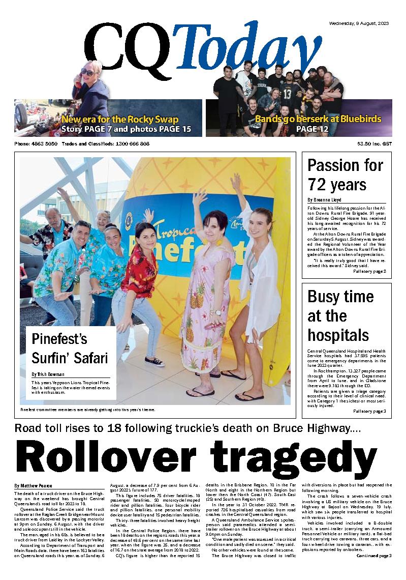 CQ Today - 9th August 2023 - Central Queensland Today