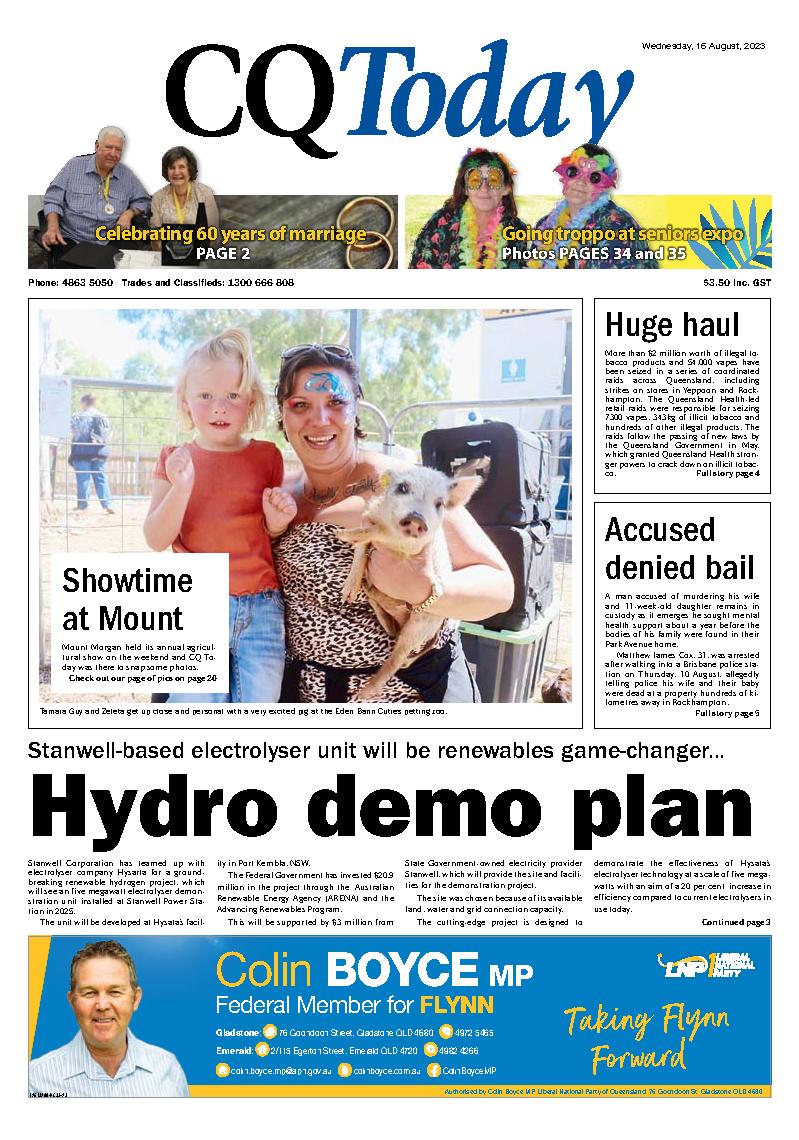 CQ Today - 16th August 2023 - Central Queensland Today