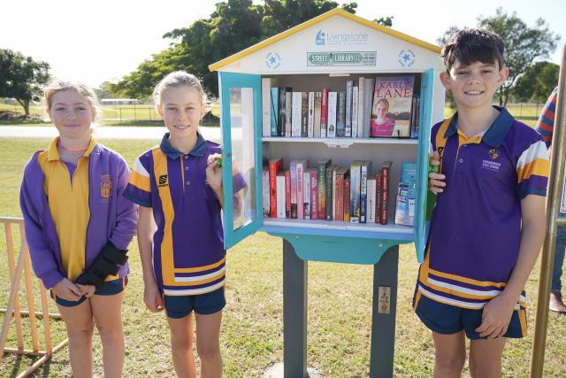 Celebrating LSC new street Libraries - Central Queensland Today