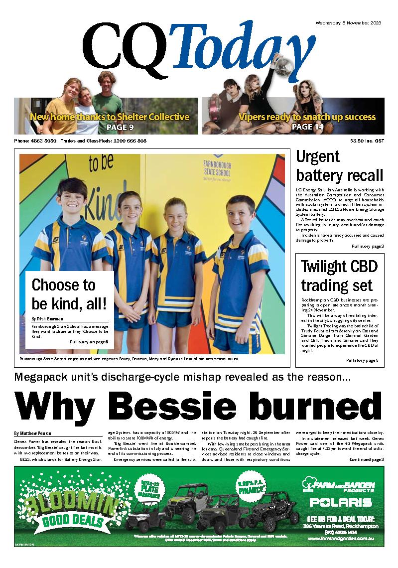 CQ Today - 8th November 2023 - Central Queensland Today