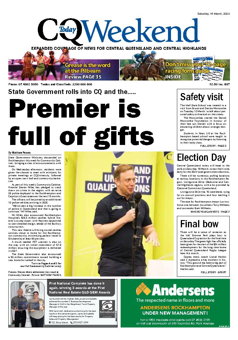 CQ Today Weekend - 16th March 2024 - Central Queensland Today