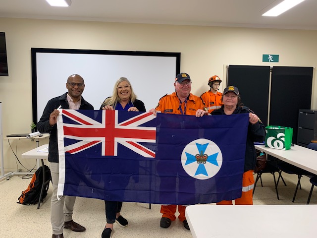 SES flies the flag for Queensland - Central Queensland Today