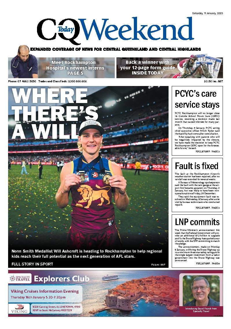 CQ Today Weekend - 11th January 2025 - Central Queensland Today