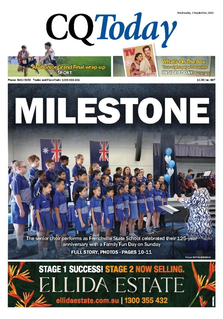 CQ Today Wednesday - 3rd September 2025 - Central Queensland Today